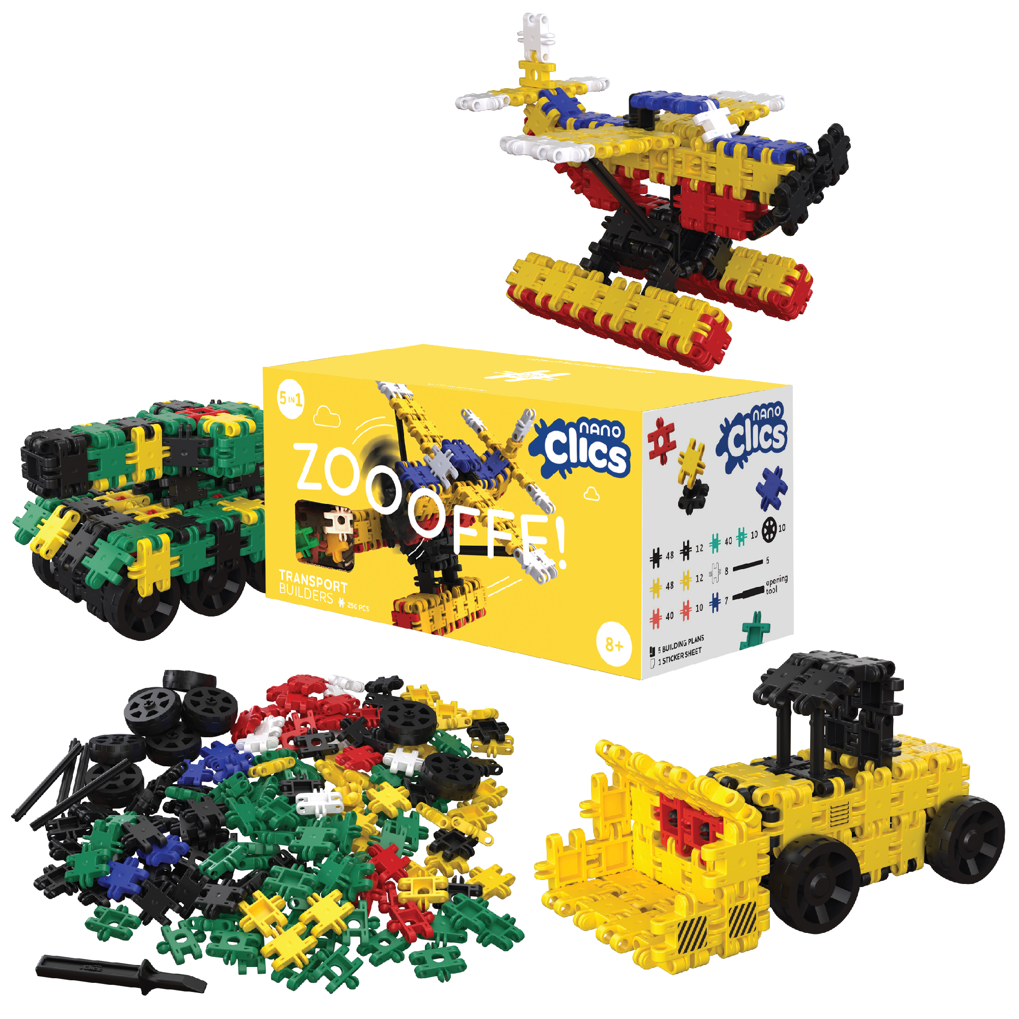 Building plans - Nano Clics EN - Clics Toys